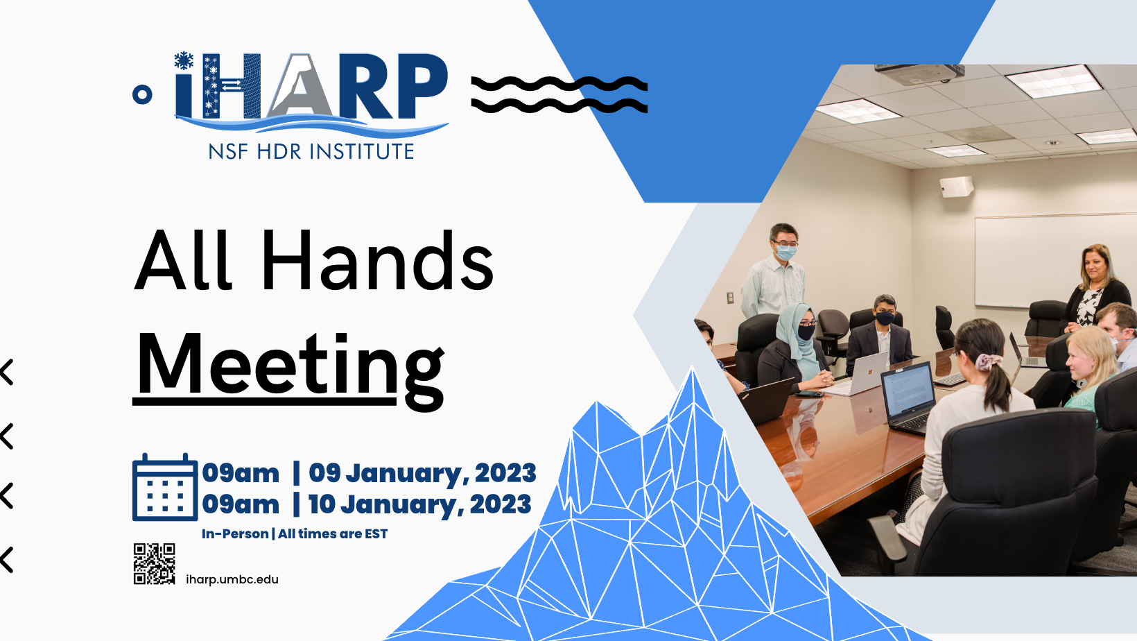 iHARP All Hands Meeting January 2023 – iHARP: NSF HDR Institute for Harnessing Data and Model ...